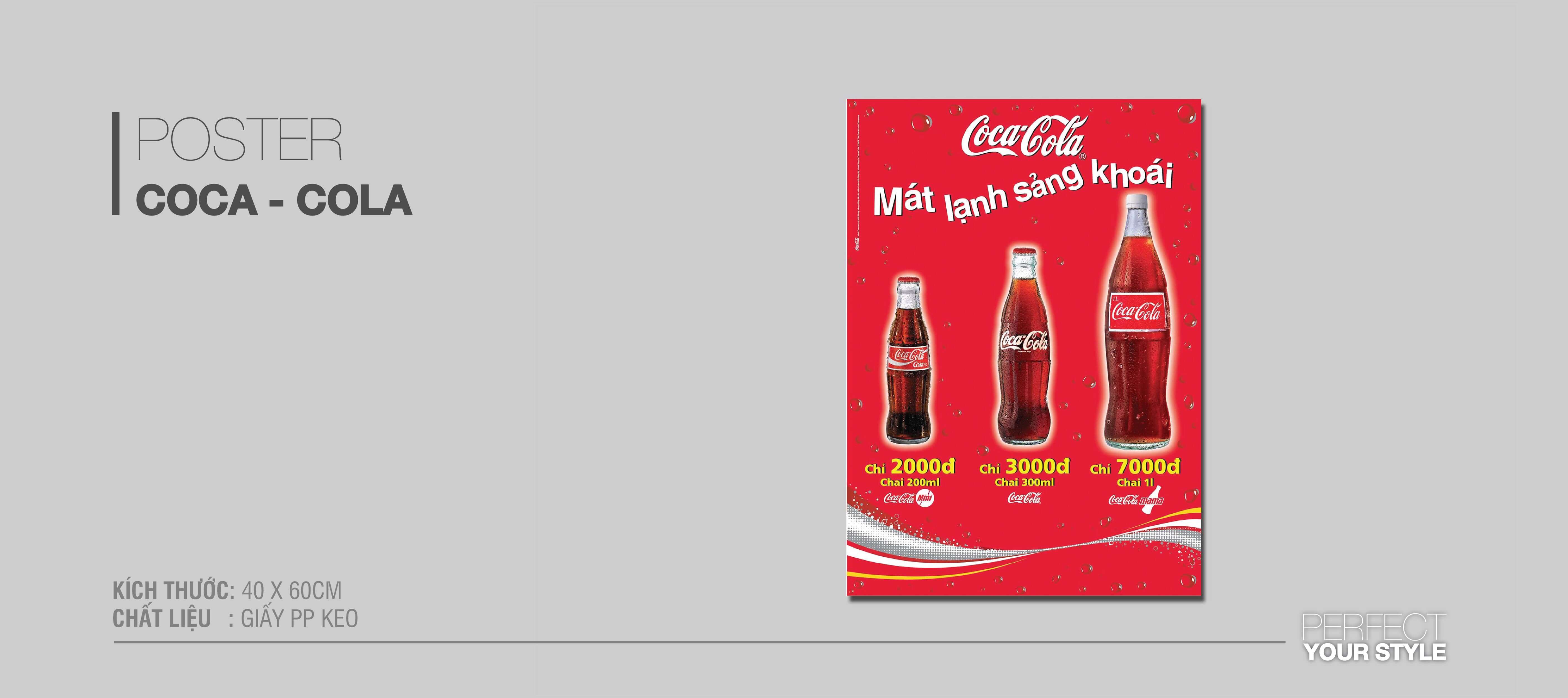 POSTER - COCA - COLA -02 - CÔNG TY TNHH MTV MỸ THUẬT ỨNG DỤNG & QUẢNG ...