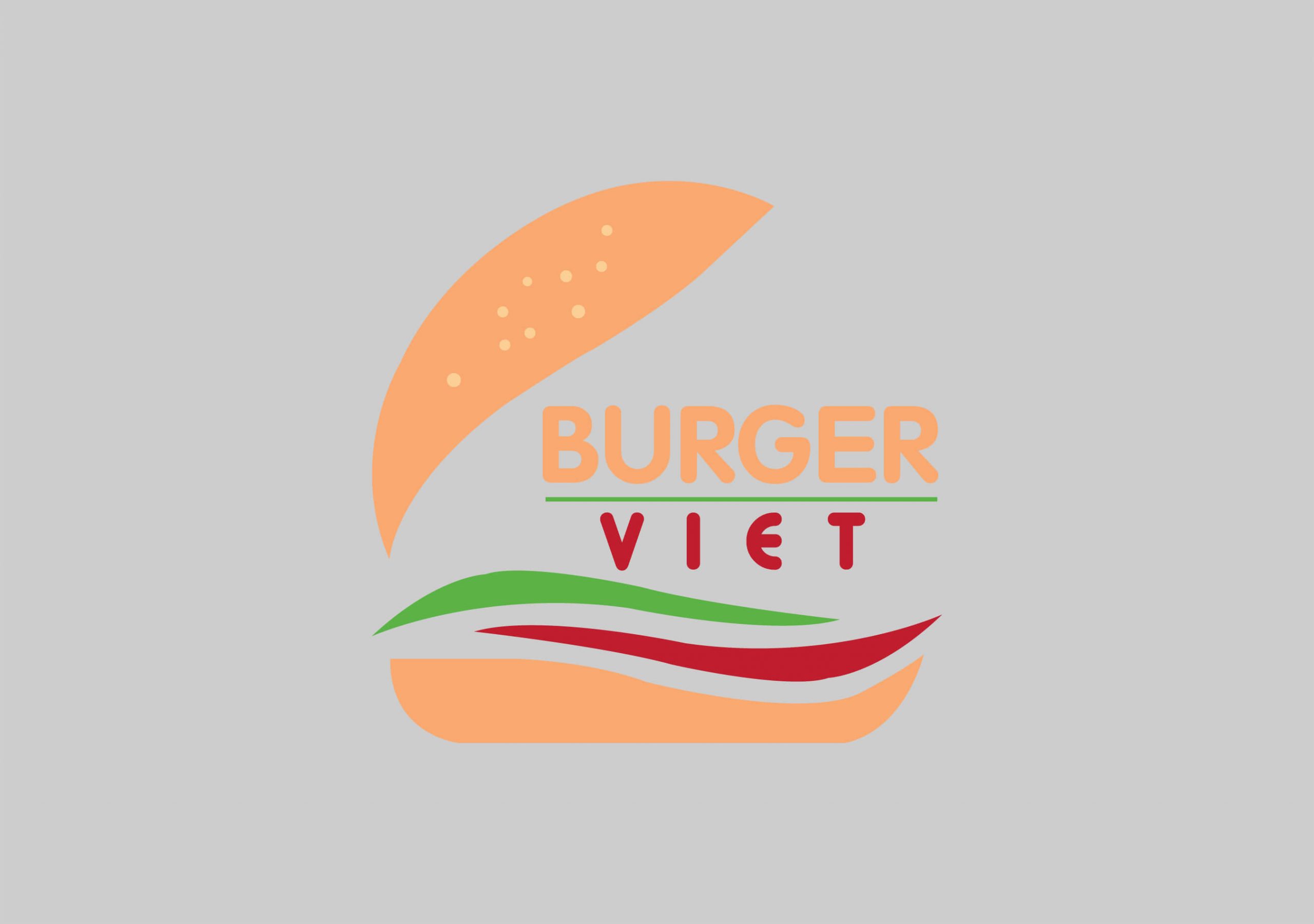 Logo - BURGER VIỆT - CÔNG TY TNHH MTV MỸ THUẬT ỨNG DỤNG & QUẢNG CÁO VŨ TRẦN